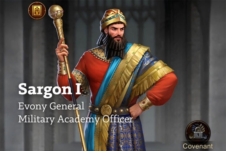 Evony Sargon I Guide: A New Military Academy Officer | TopGames